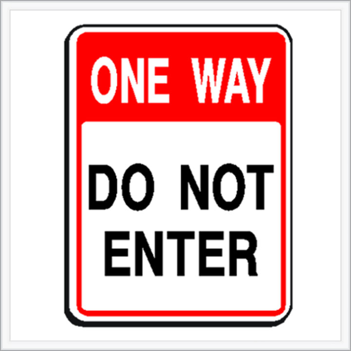 One Way Do Not Enter Sign Cheapest Sales | www.oceanproperty.co.th