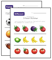 Preschool and Kindergarten Concepts Worksheets - ClipArt Best - ClipArt ...