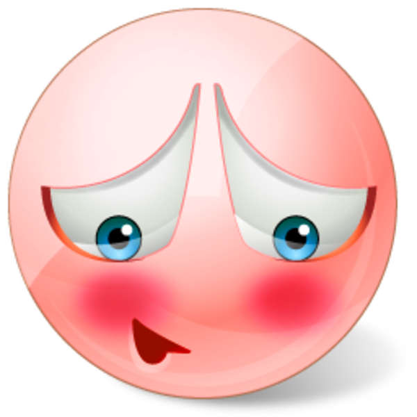 Embarrassed Face Clip Art