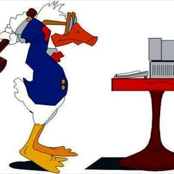 Duck Smashing Computer Clip Art - ClipArt Best