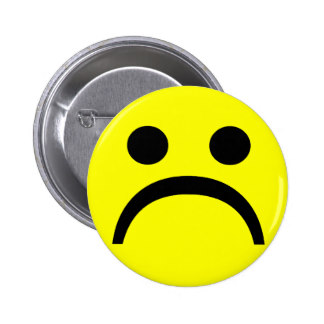Sad Face Buttons & Pins | Zazzle - ClipArt Best - ClipArt Best