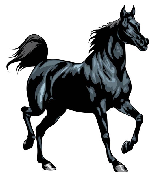 Black horse design vector - ClipArt Best - ClipArt Best