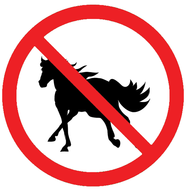 No Horses Allowed Sign - ClipArt Best - ClipArt Best