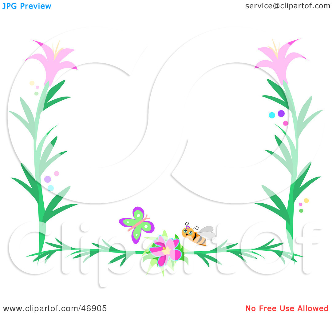Butterfly Page Borders - ClipArt Best