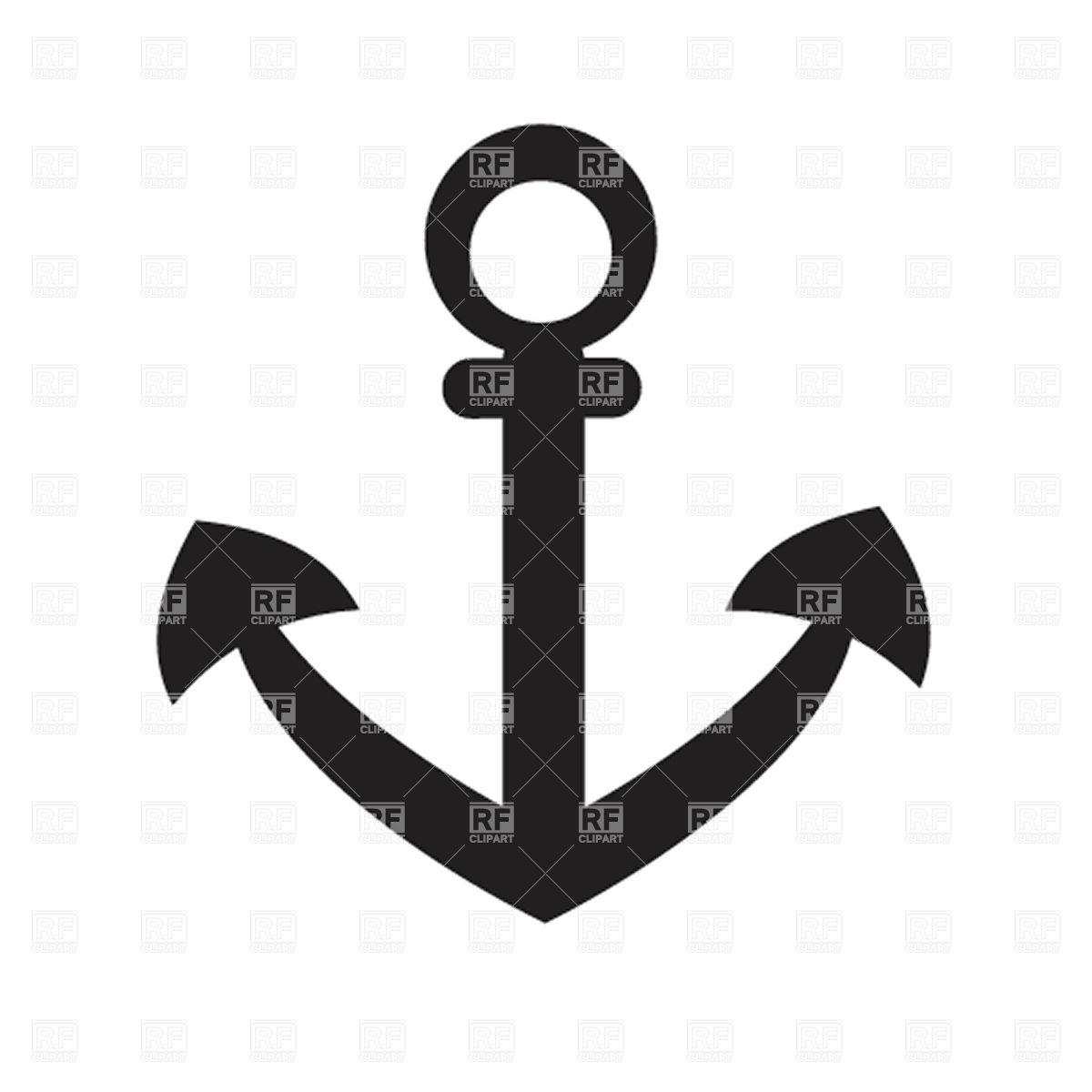 Simple Anchor Outline - ClipArt Best