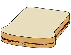 Simple Cartoon Sandwich - ClipArt Best - ClipArt Best