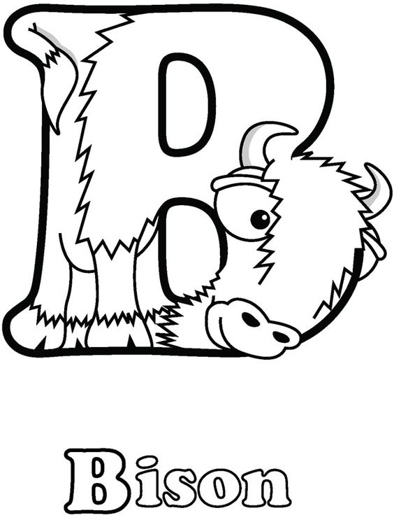 Alphabetimals Coloring Pages Coloring Pages