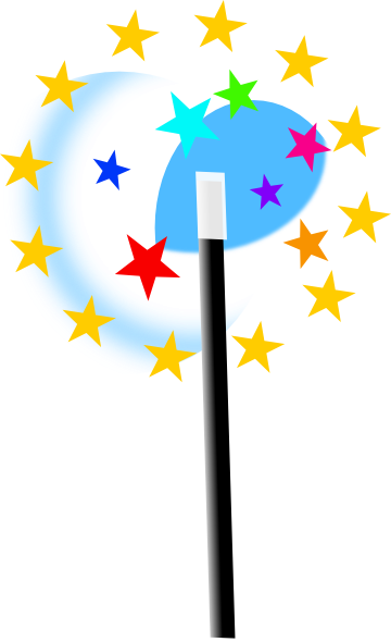 Free Animated Magic Wands Clipart