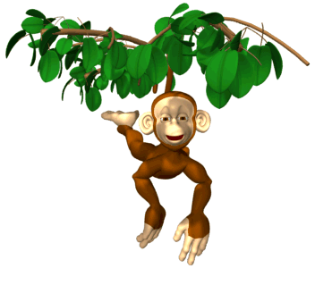 Monkey Swinging - ClipArt Best