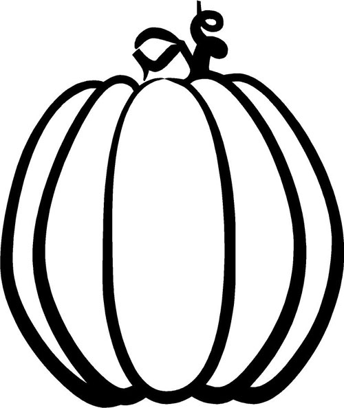 Pumpkin Line Drawing - ClipArt Best - ClipArt Best