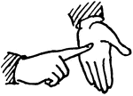 Two-Handed Sign Language Alphabet | ClipArt ETC - ClipArt Best ...
