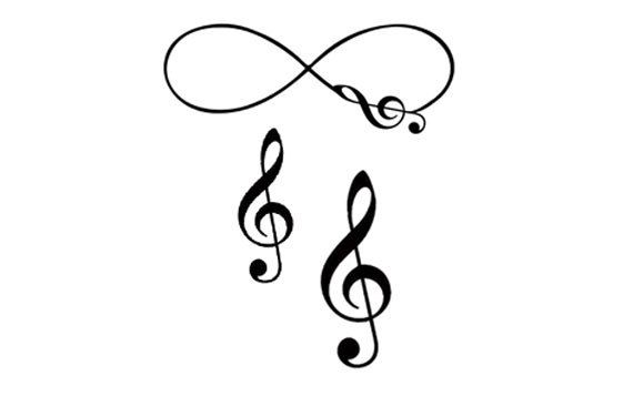 Music Infinity Tattoo