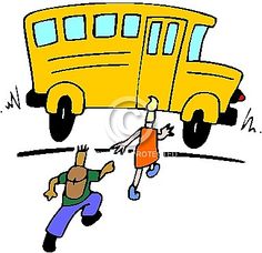 Getting Off The Bus Clipart - ClipArt Best