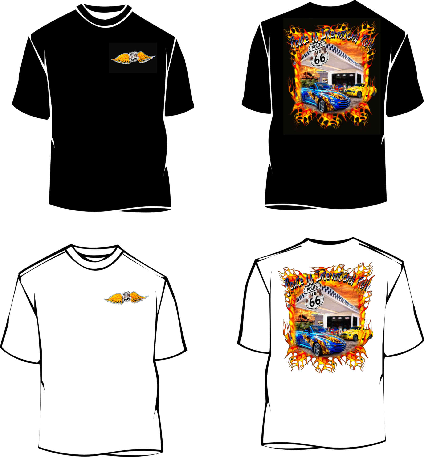 Route 66 International SSR Rally T-Shirts and Patches - Chevy SSR ...