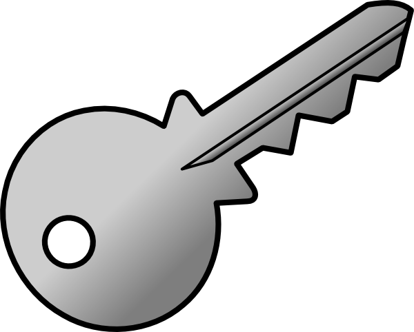 Key clip art - vector clip art online, royalty free & public domain ...