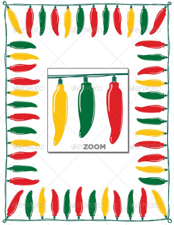 Chili Pepper Border - ClipArt Best