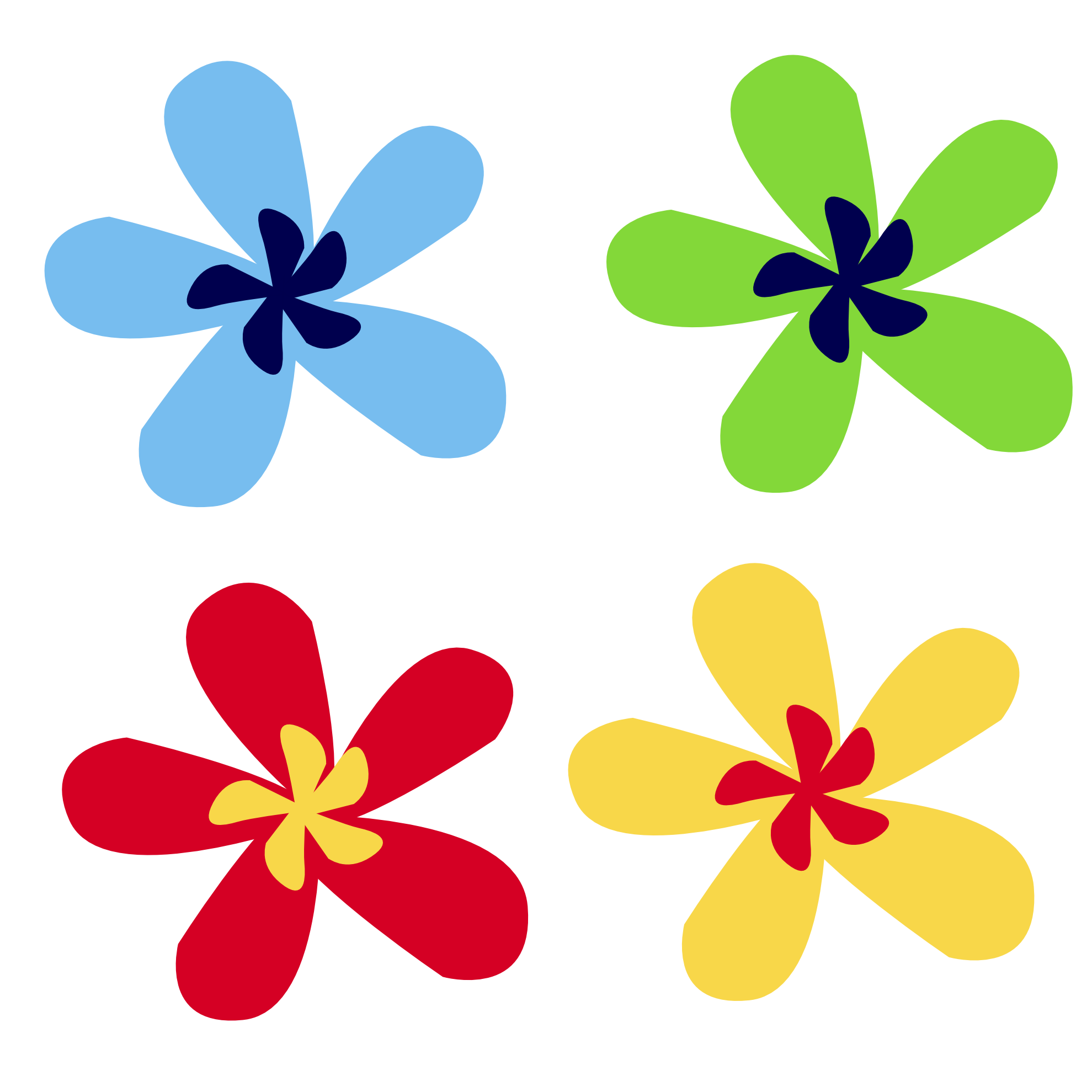 Rainbow Flower 6 Plant xochi.info wordpress Flowers SVG xochi ...